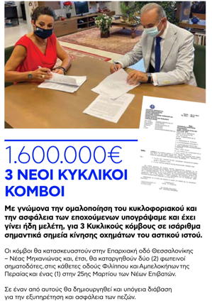 3 ΝΕΟΙ ΚΥΚΛΙΚΟΙ ΚΟΜΒΟΙ – Θερμαγικός